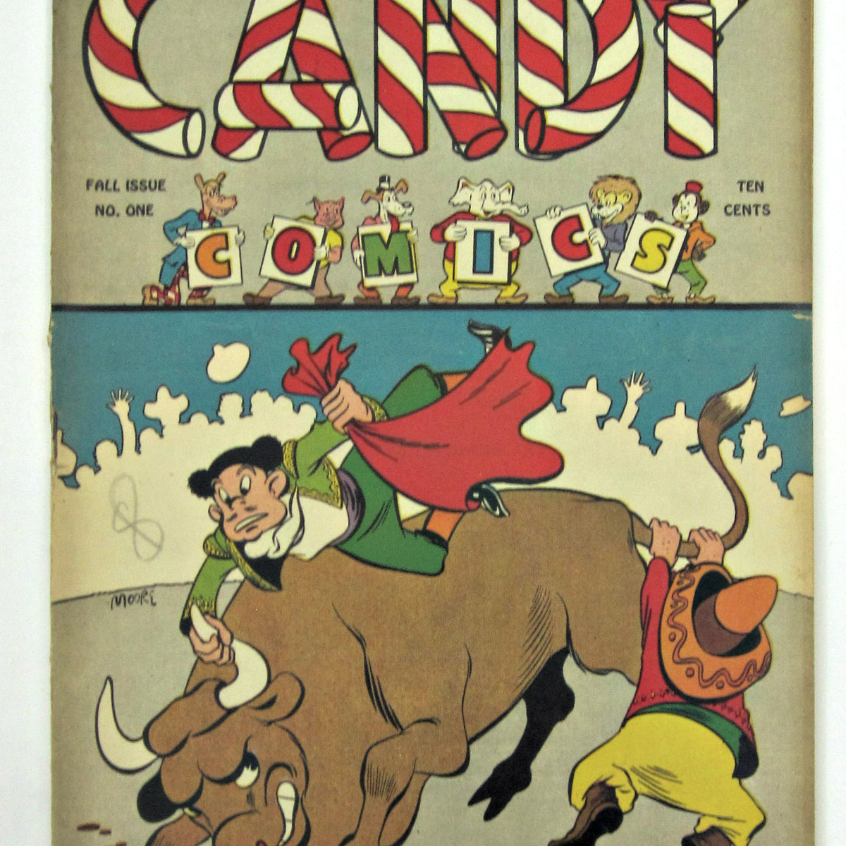 Candy Comics #1 (Fall 1944, Wm. H. Wise & Co.) Basil Wolverton art FN ...